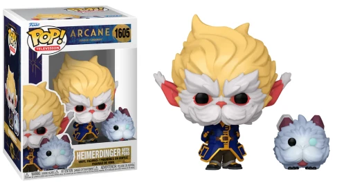 Heimerdinger with Poro 1605 ARCANE League of Legends Funko POP! Vinyl ...