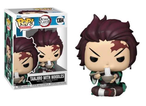 Tanjiro eating noodles 1304 Demon Slayer Funko POP! Vinyl | Sklep ...