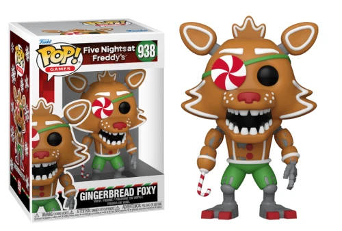 Gingerbread Foxy 938 Five Nights at Freddy's Funko POP! Vinyl | Sklep ...