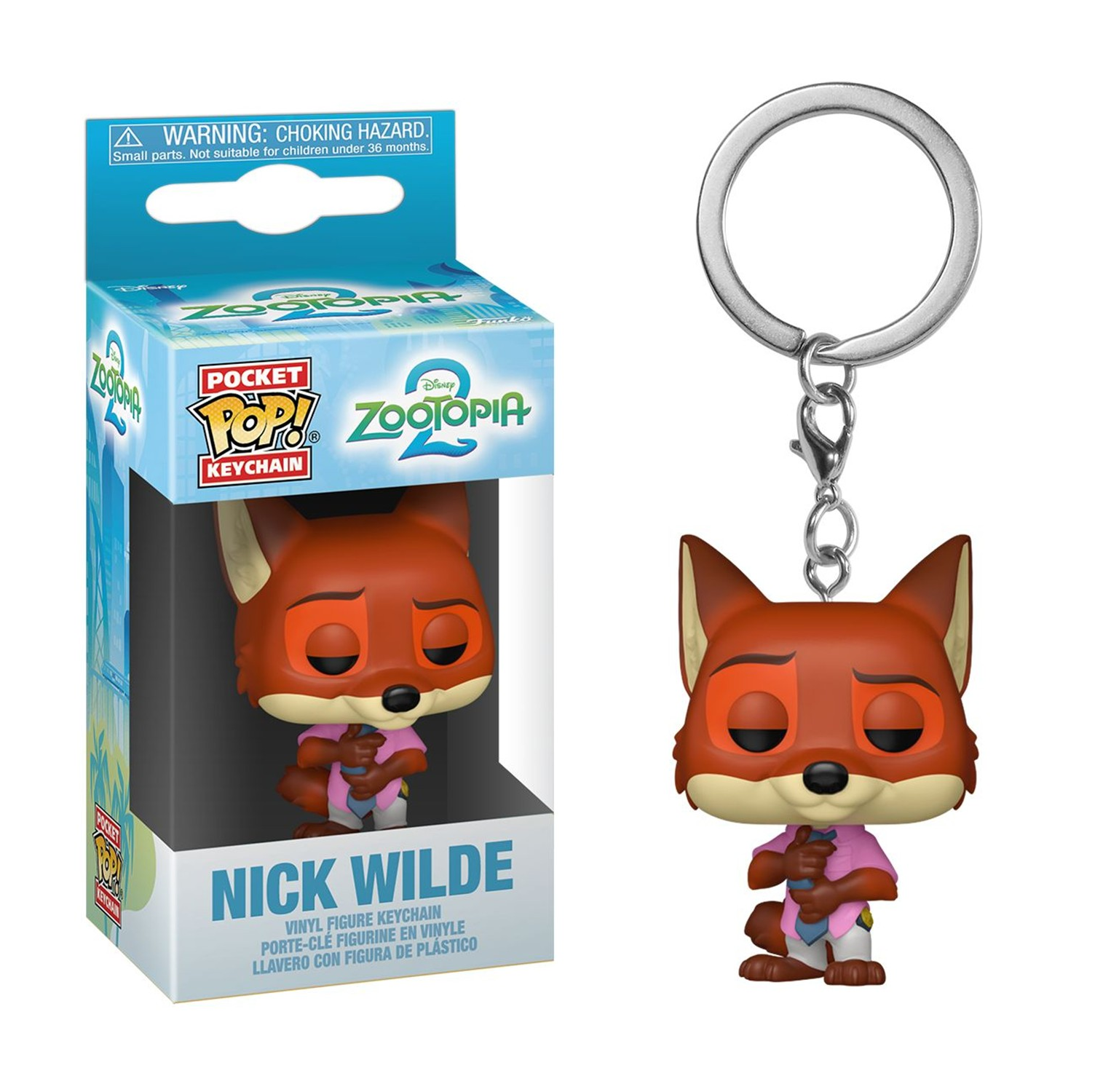 Nick Wilde Disney Zootopia 2 - Funko Brelok Pocket POP! | Sklep ...