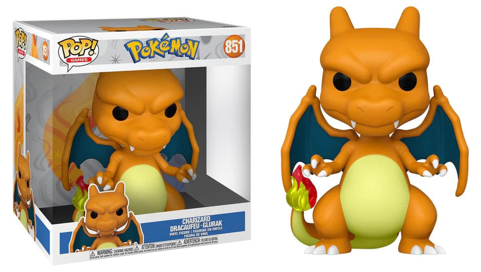 Charizard 851 Pokemon Funko POP! Vinyl JUMBO 10' | Sklep internetowy ...